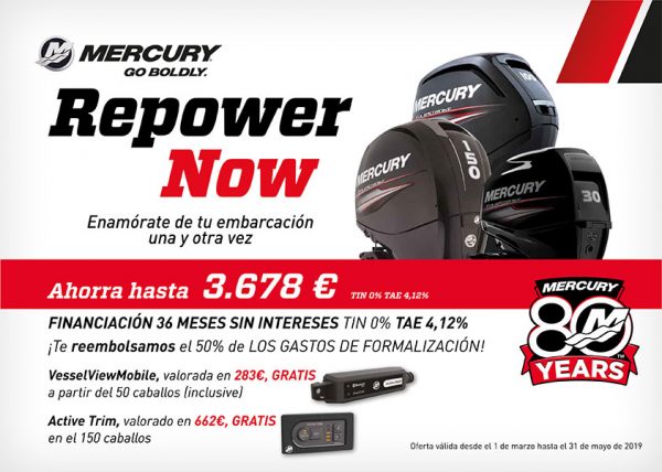 Mercury Repower Now 2019 | Androna Náutica